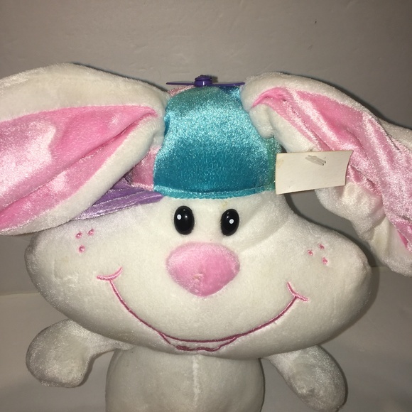 Dan Dee | Toys | Dan Dee Plush Bunny Large Face Propeller Hat 9 | Poshmark